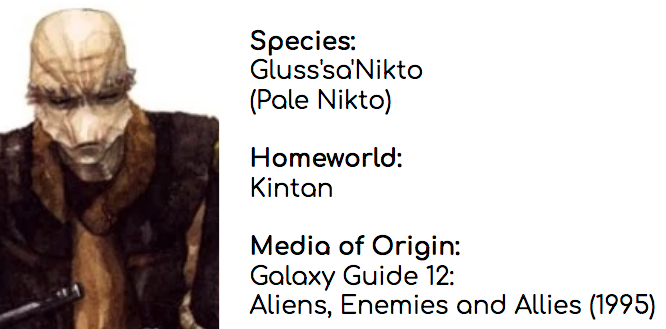 Gluss'sa'Nikto (Pale Nikto)