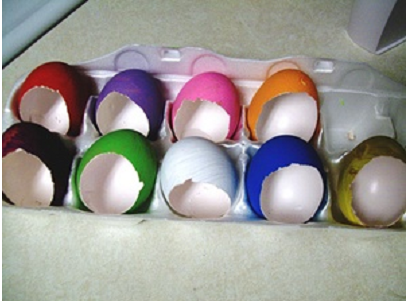 Unique Handmade Blog: Make Eggshell Ornaments- Egg shell craft for kids ...