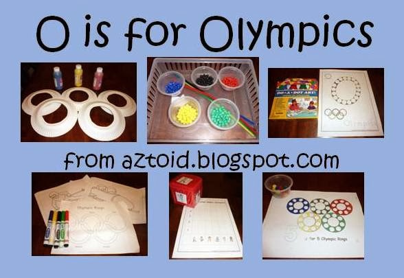 Life with a toddler: Tot School- O is for Olympics