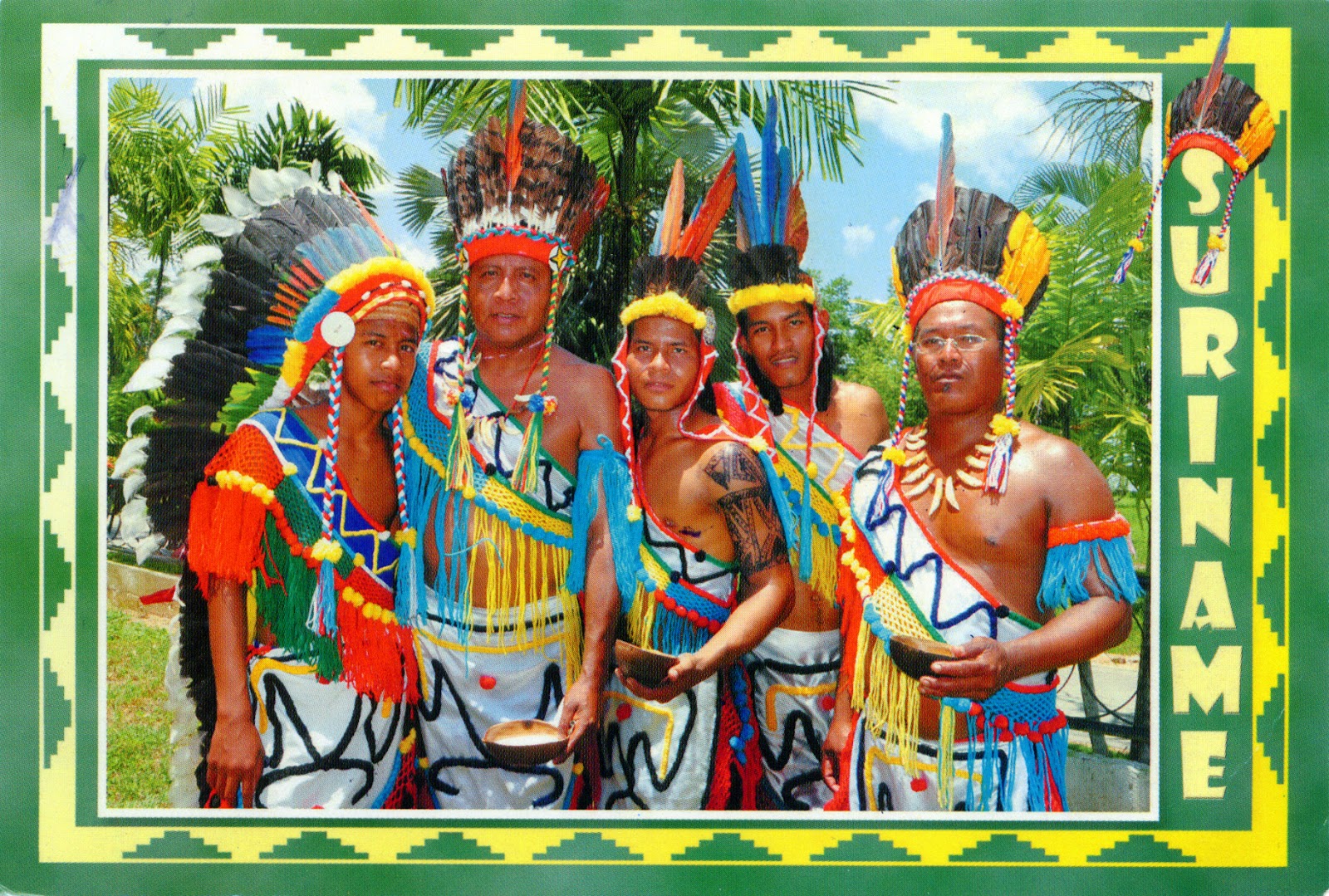 WORLD, COME TO MY HOME!: 1121, 1524 SURINAME - Arawak people