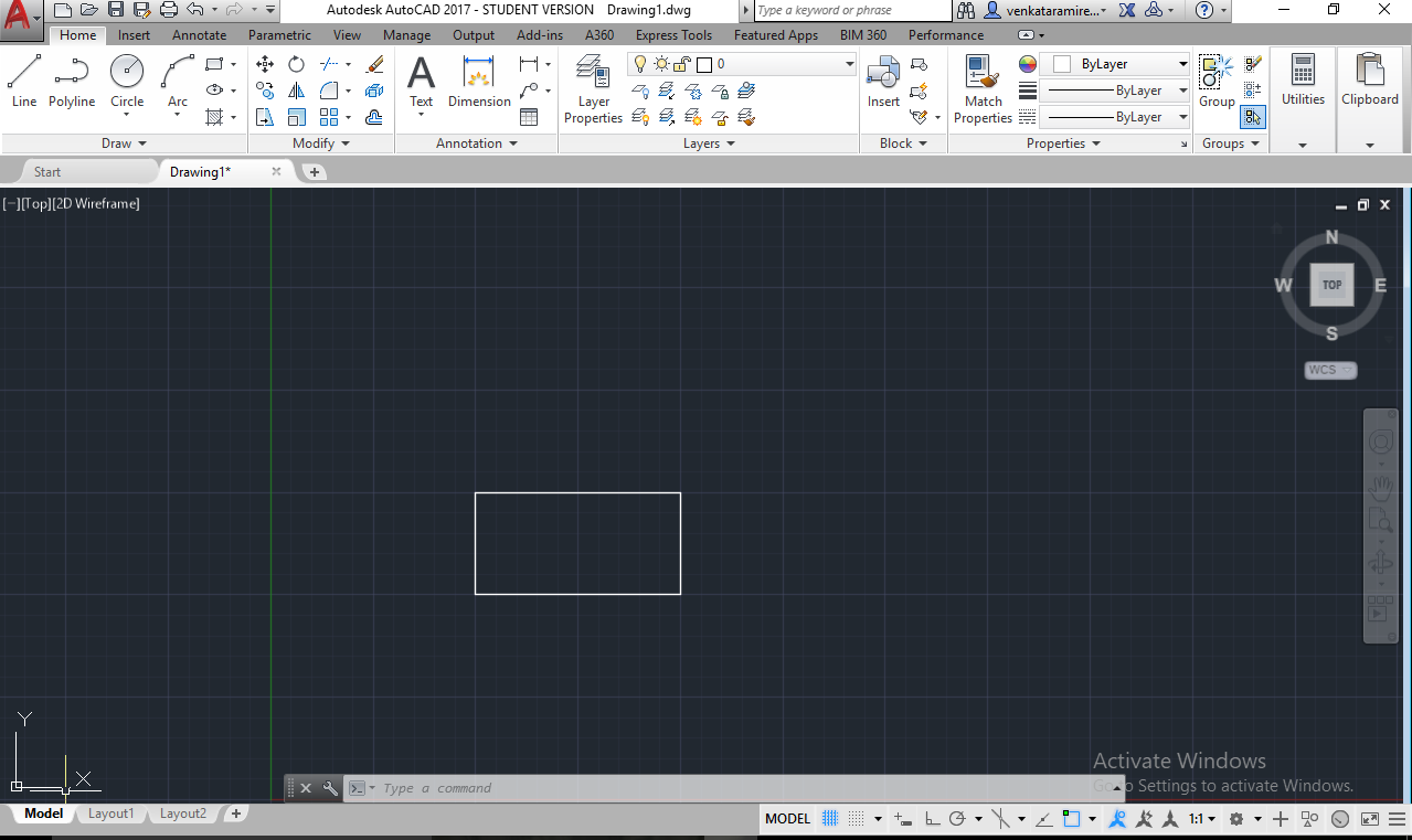 Chapter 2 : 2D Drawing basics tools