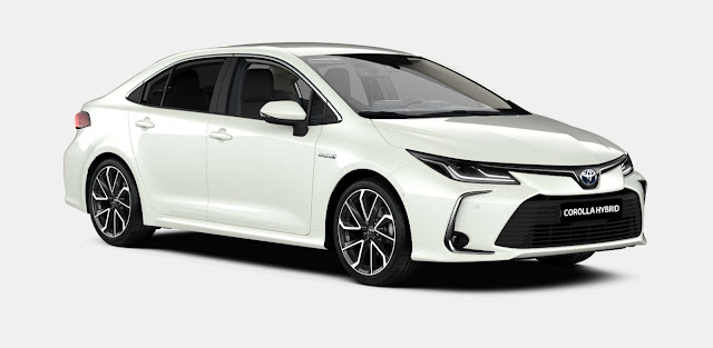 Toyota Corolla Berline (2019 à 2021) - Couleurs