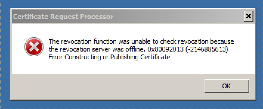 A Portal to a Portal: Active Directory Certificate Services - "The revocation function was ...