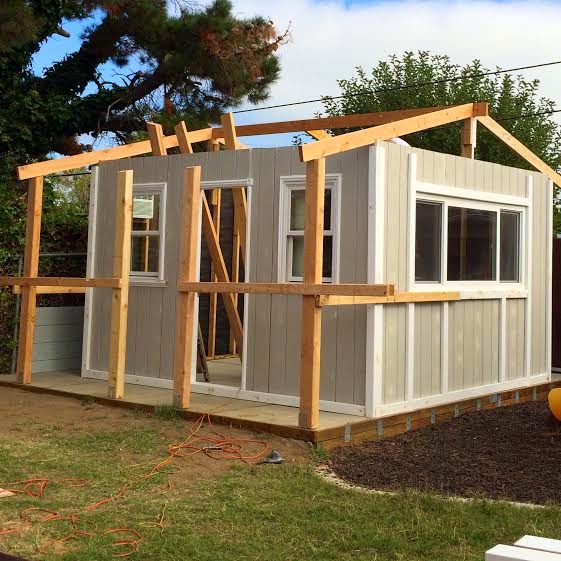 Living My Style: My Perfect Outdoor Cottage Art Studio & Home Office