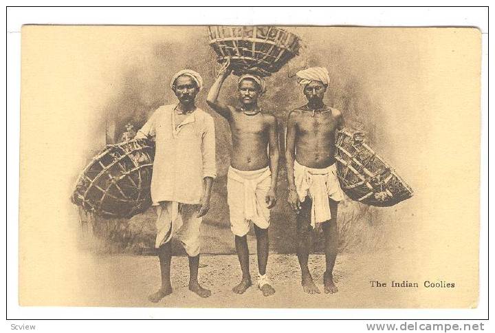 Asian Coolies - their hardship in the British colonies