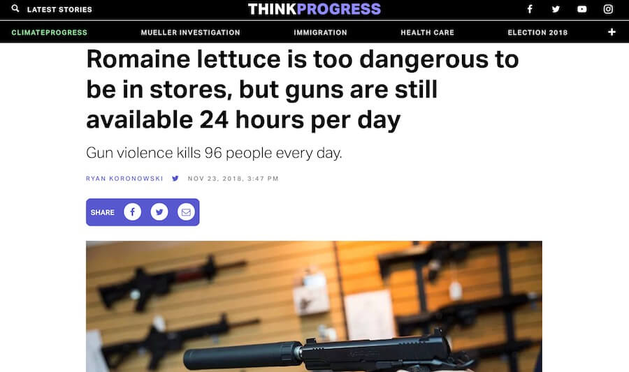 Kyle Kashuv Buries Anti-Gun Publication After Bizarre Romaine Lettuce ...