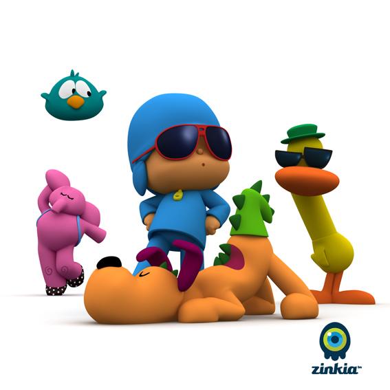 Bernardo Gasque Donaire: Promo and Merchandising Art - Pocoyo
