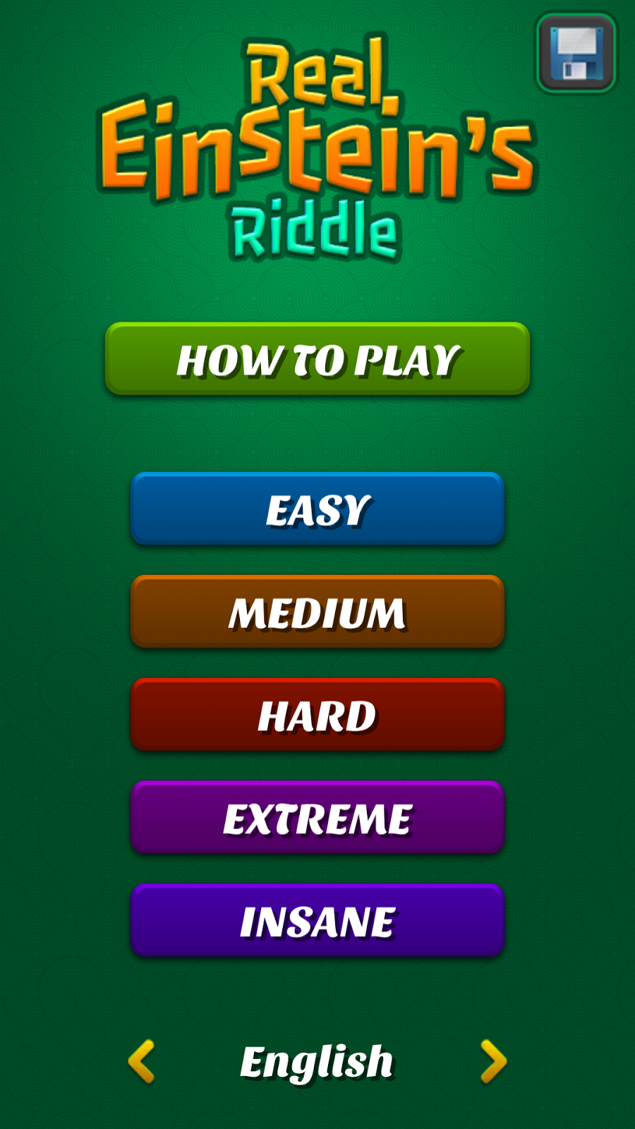 Android Methodologies: App Review: Einstein's Riddle Logic Puzzle