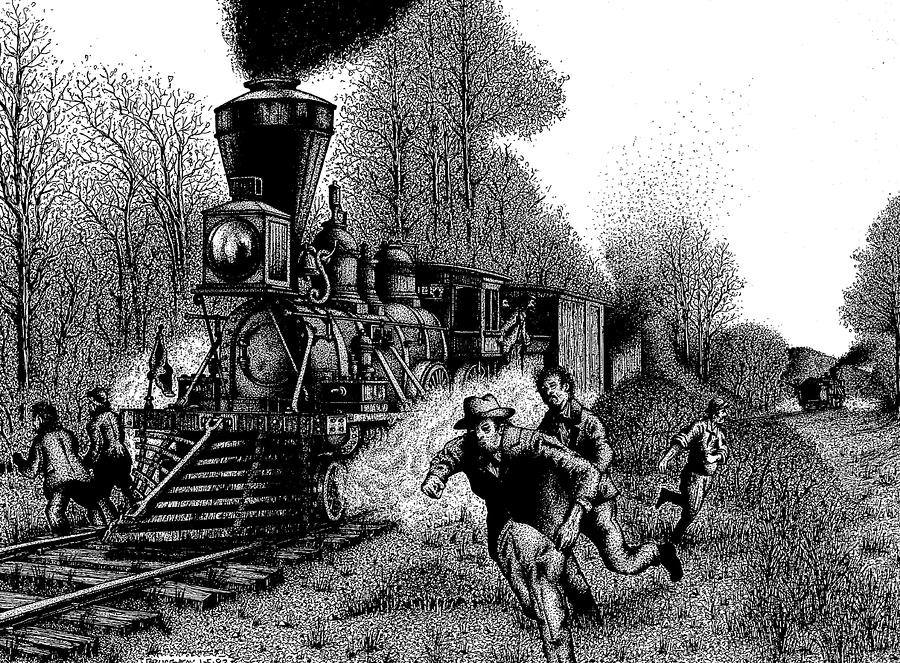 Photographs Collectibles The General PHOTO GREAT LOCOMOTIVE CHASE,1862 ...