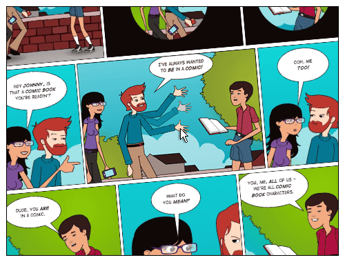 Fotoperiodismo Digital: Proyecto #4 Diseño de una tirilla cómica en la herramienta de Pixton