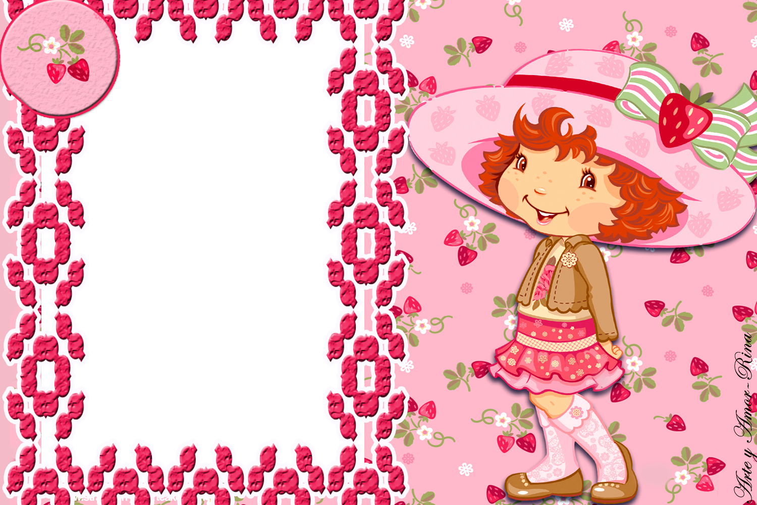 Vector Rosita Fresita Imagui
