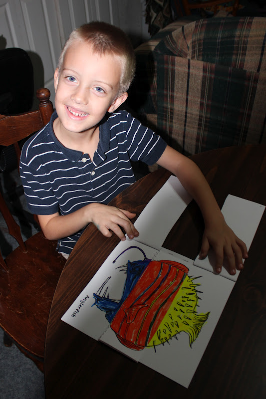 Learning With My Boys: Oceans Day 2 -Fish