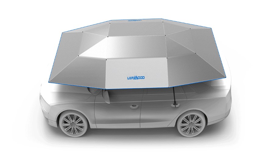 Tobbox: Semi-Auto Car Umbrella: Ultimate protection for your Car