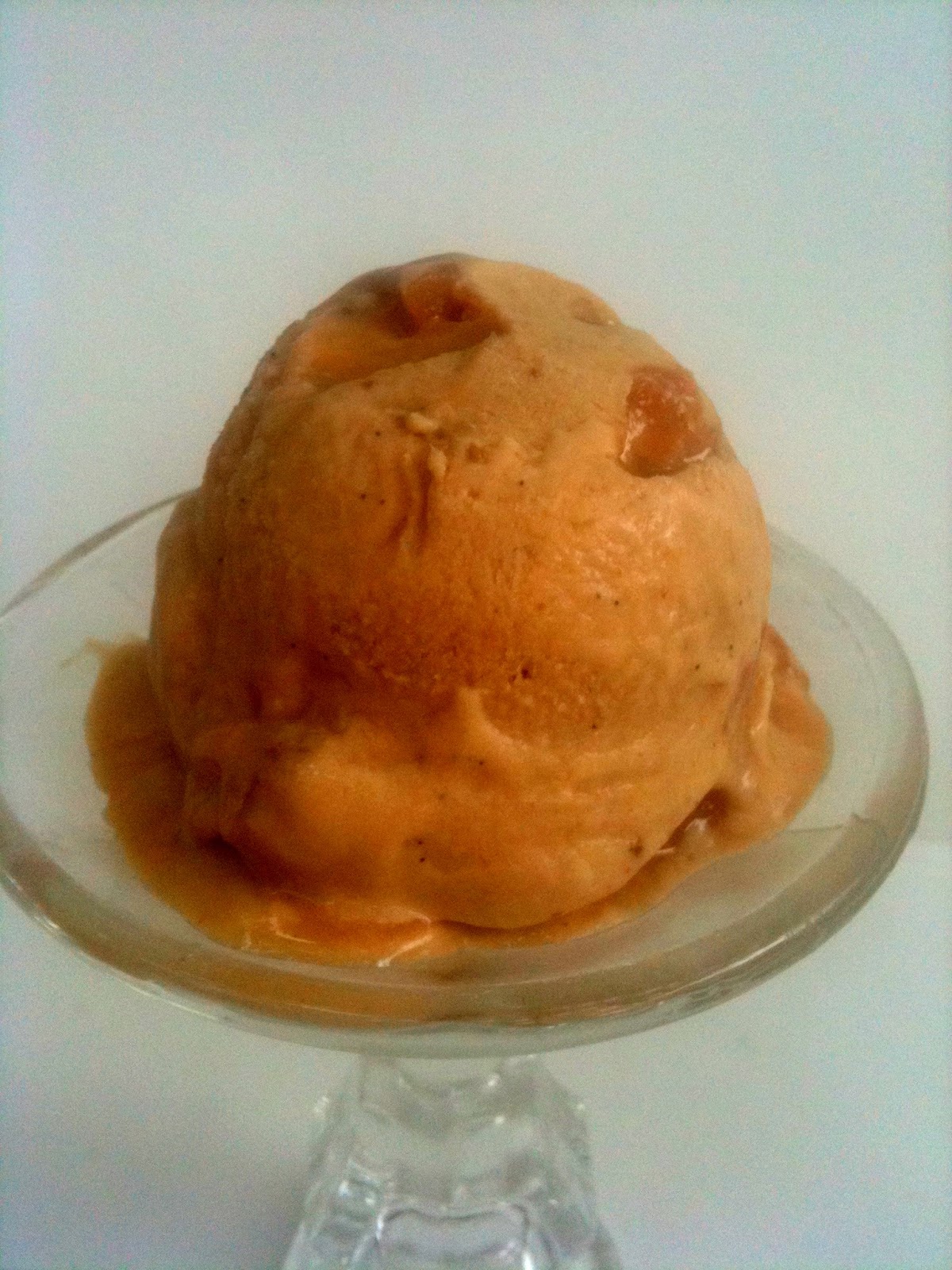 Tamarind Ice Cream with Salted Caramel Ribbons