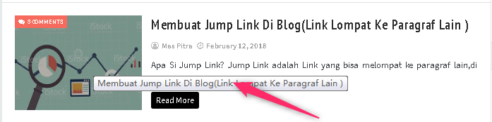 Cara Menambahkan Title Tag Dan Alt Tag Pada Link Url Dan Gambar - Teman ...