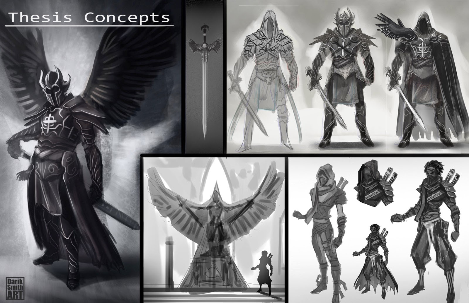 Darik's Art Blog: Rough Concept Art