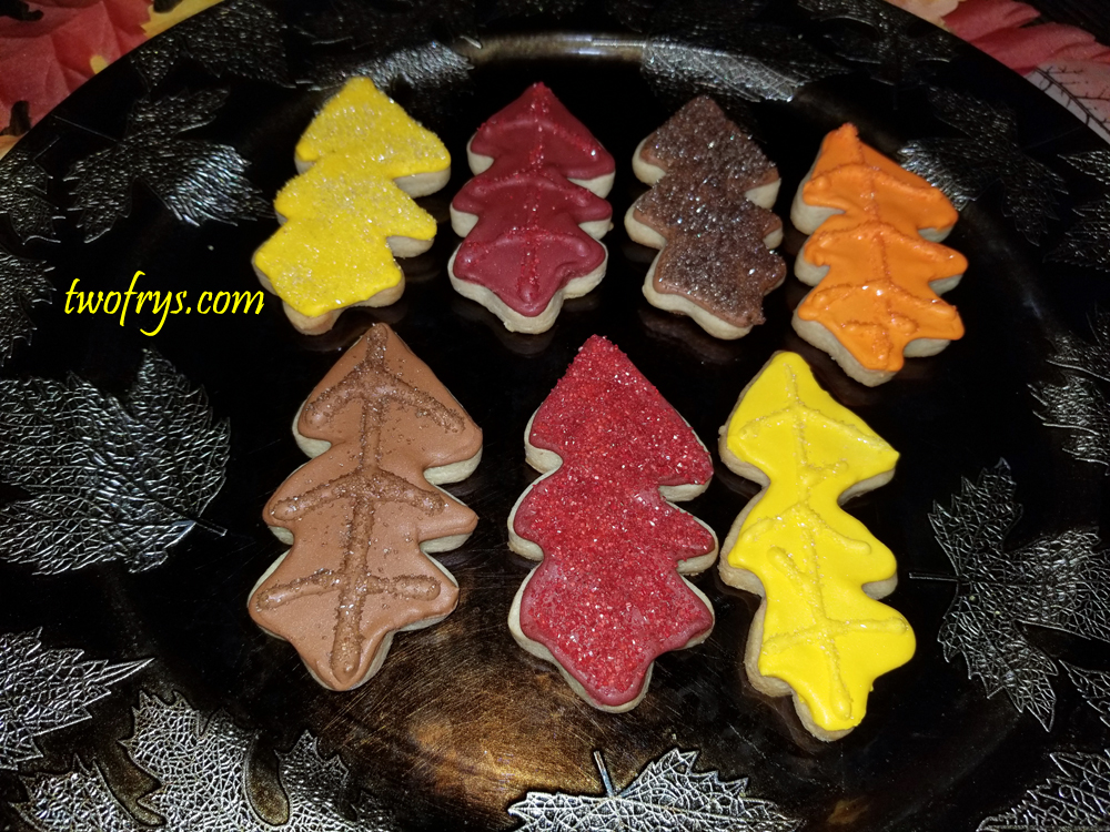 Two Frys: Autumn Leaves Cookies