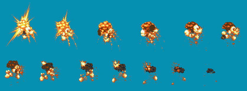 Sprite Fx: Sprites Explosions
