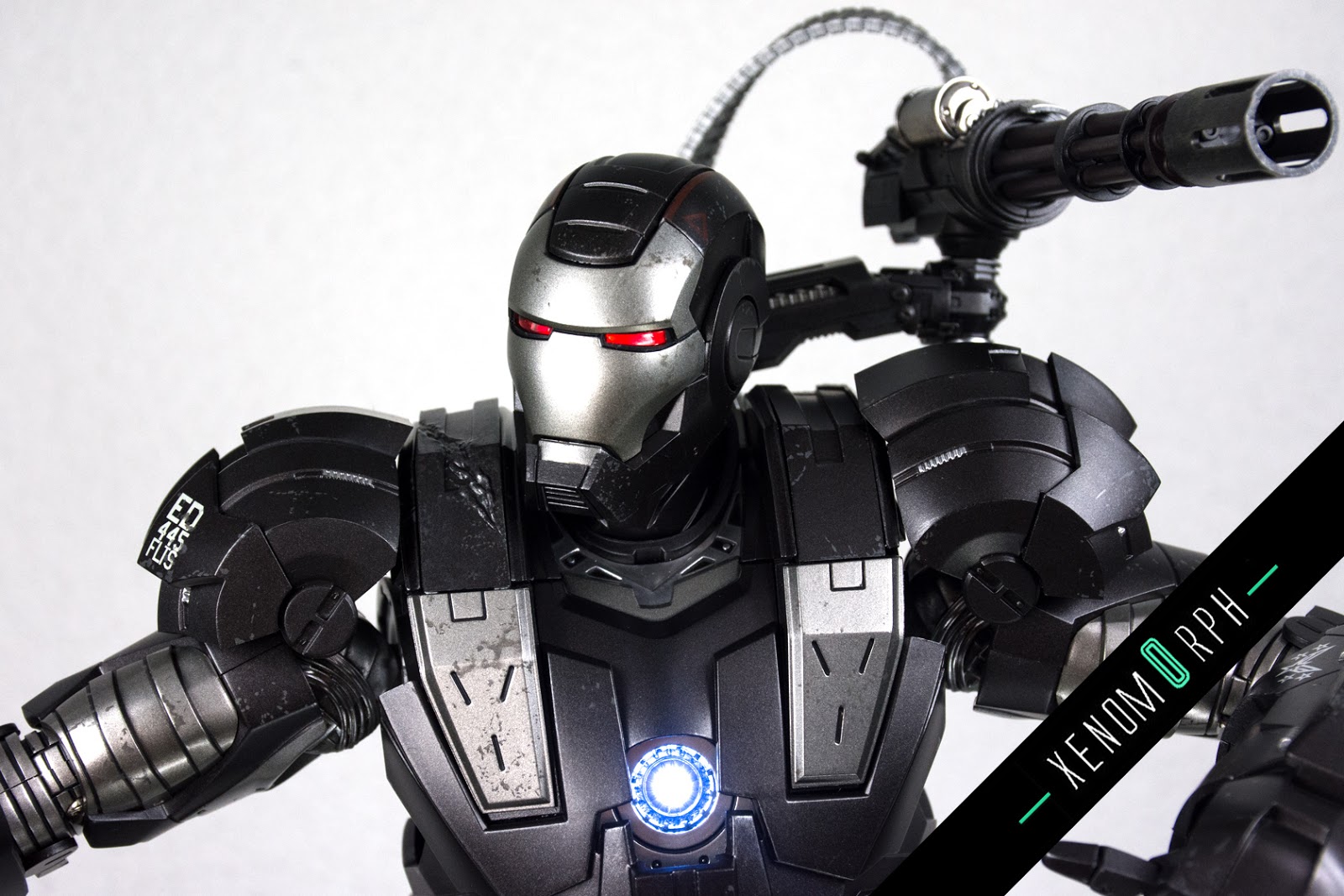 Hot Toys War Machine Mark 1 diecast - Iron Man 2 1/6 MMS331 D13 2016 ...