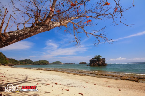 Perpustakaan Gedheg di tepian Pantai Kondang Merak, Lihat Indonesia ...