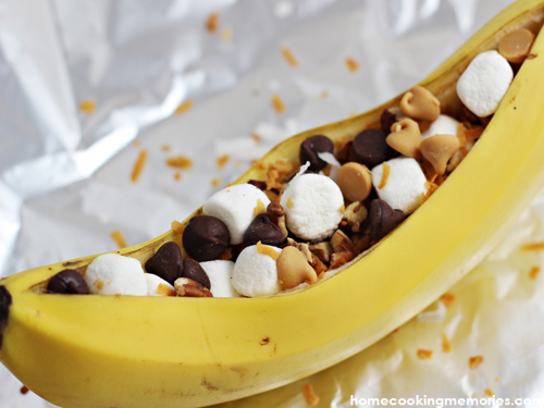 Flingers Party Shop Blog: Grilled Marshmallow Bananas | Recipe