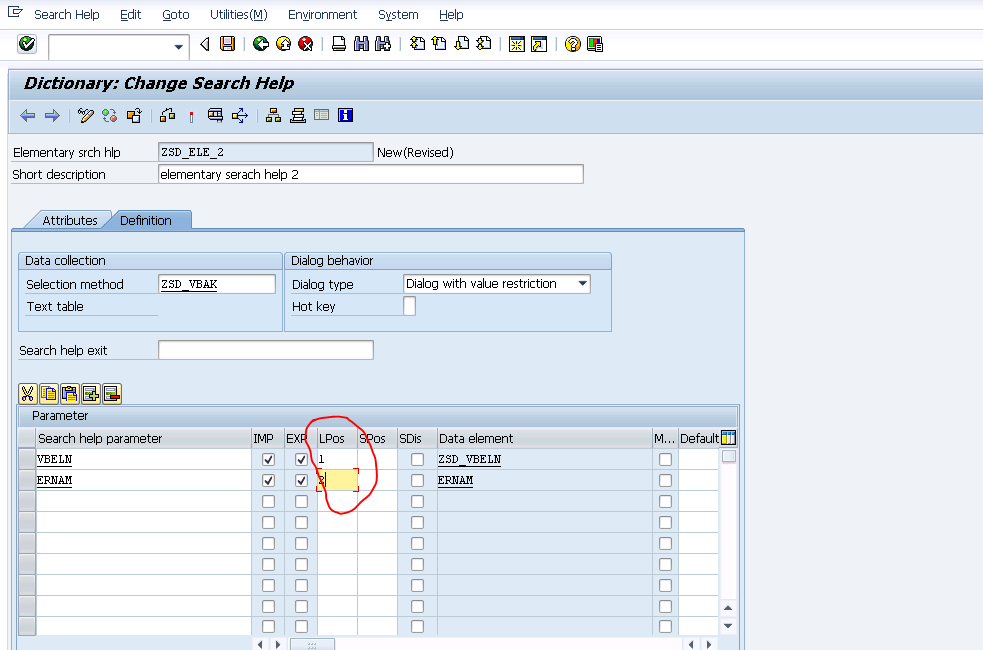 SAP TECH: Create Elementary Search help using Dialog Type as "Dialog ...