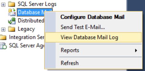 Correo electrónico en SQL Server