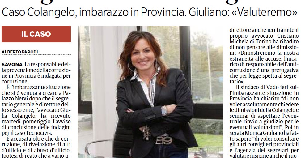 ALASSIOFUTURA: Savona - Colpo di scena nell'inchiesta sui presunti ...