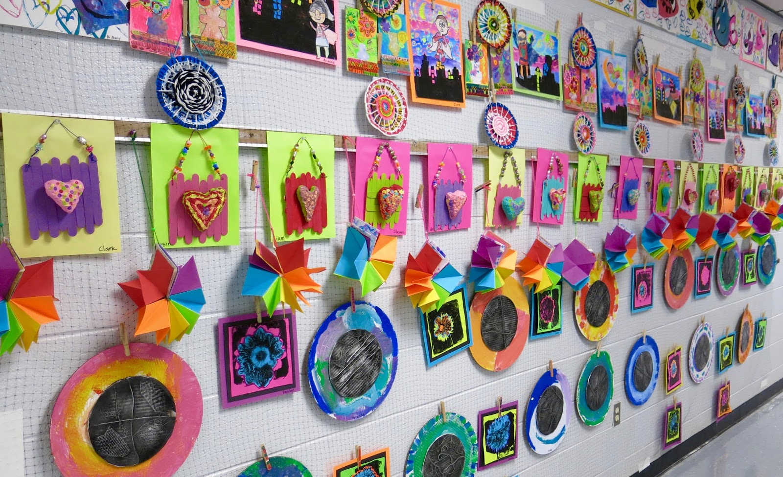 Cassie Stephens: In the Art Room: Art Show 2017, 2-D Displays