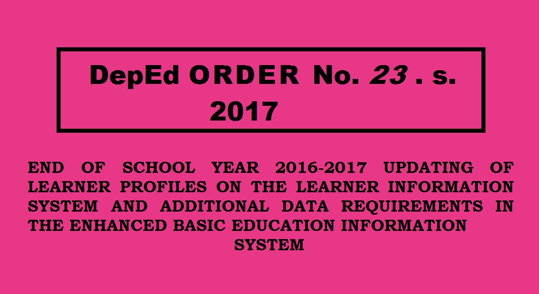 Dep Ed Materials and Lesson Plans: END OF SCHOOL YEAR 2016-2017 ...