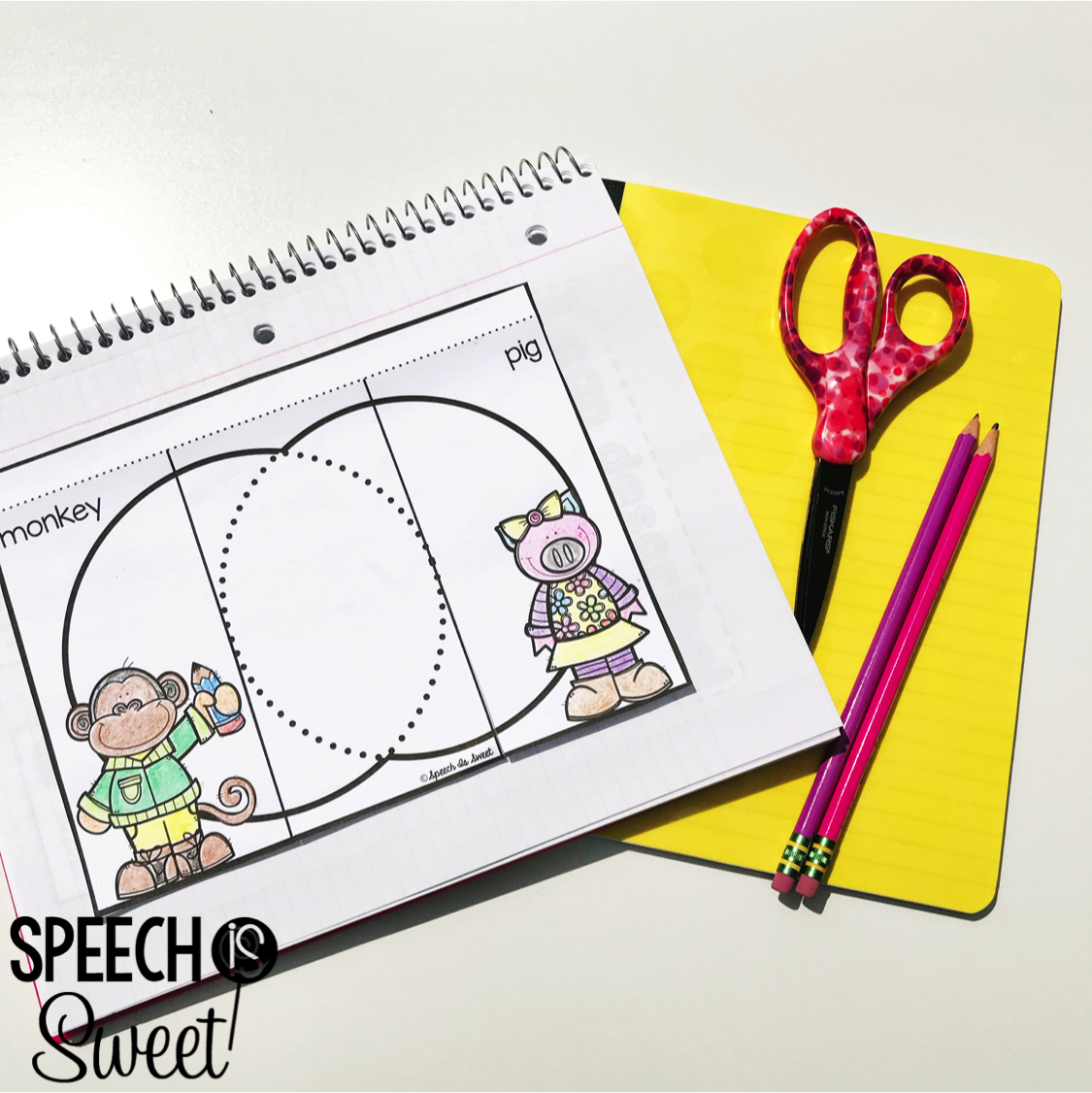 August Interactive Language Notebook - Speech is Sweet
