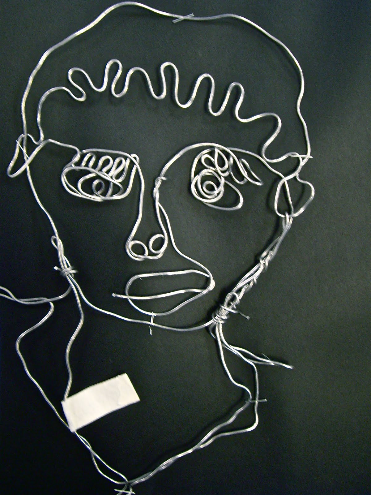 Use Your Coloured Pencils: Contour Line Self Portraits