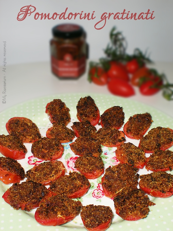 My Ricettarium: Pomodorini gratinati