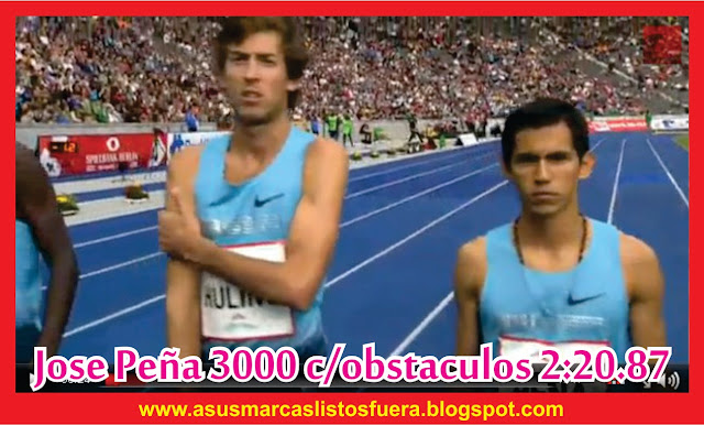 Jose Peña, le bajo a su record 2 segundos en el Berlín World Challenge ...