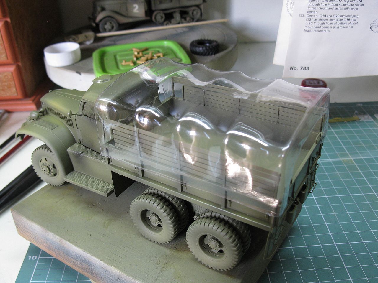 Panzerserra Bunker- Military Scale Models in 1/35 scale: Diamond T ...