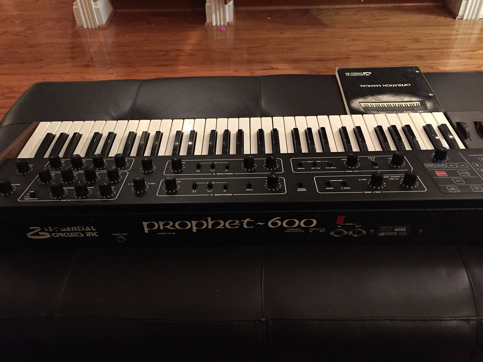 MATRIXSYNTH: 1983 Sequential Circuits Prophet 600 SN 3984