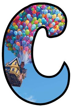 Abecedario de la Película Up. Up Movie Alphabet. - Oh my Alfabetos!