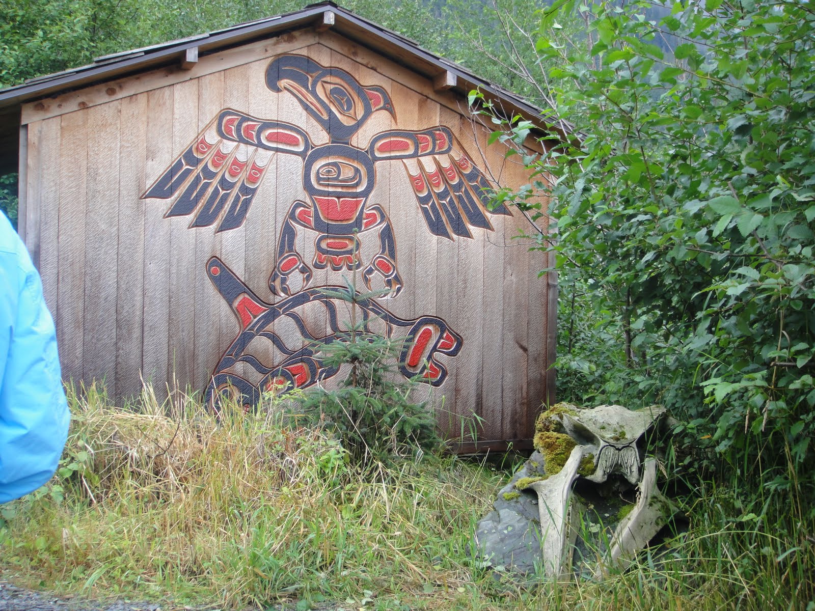 Sister Sharon's trip to Alaska 2011: Tlingit Clan Houses decorated on ...