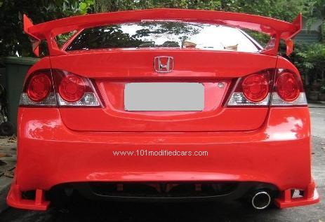 Modified Honda Civic ~ Modified Cars Zone