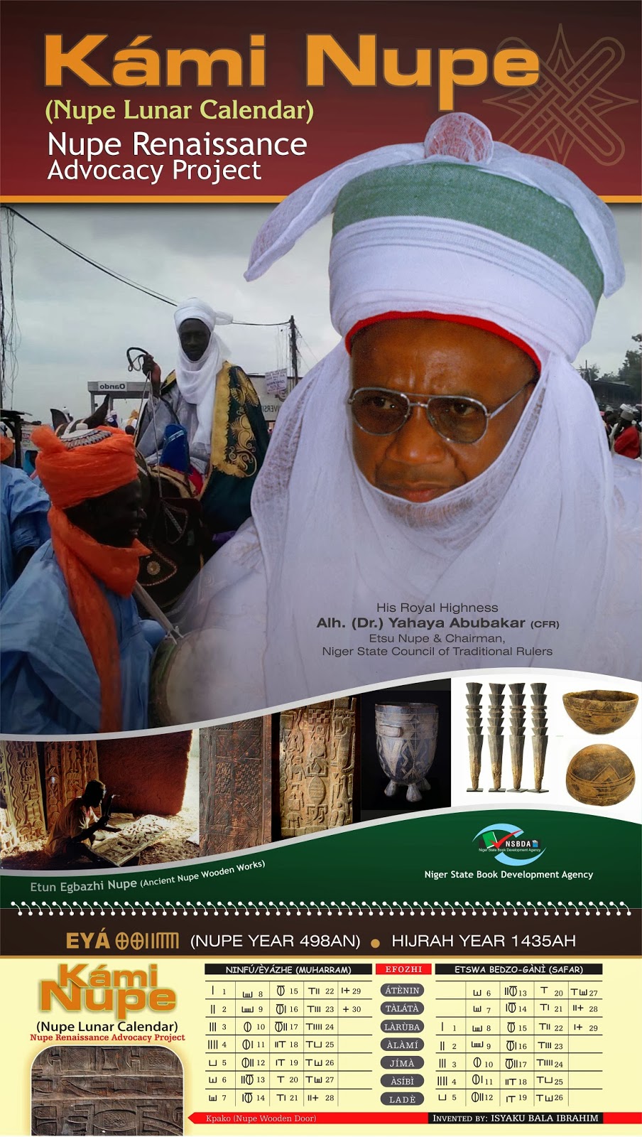 NUPE LANGUAGE WITH ISYAKU BALA IBRAHIM: KÁMI NUPE (NUPE MODERN CALENDAR ...