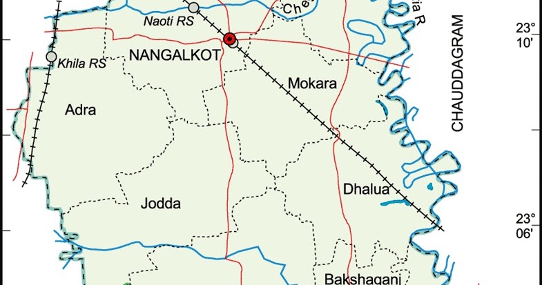 Homna - Comilla: Nangolkot was the Name of the Headquarter of the Thana
