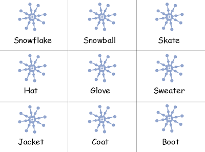 The Speech Ladies: Winter Activities