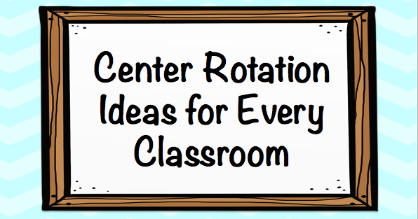 Mrs. Peay's Kindergarten Adventures : Center Rotation Ideas for Every ...