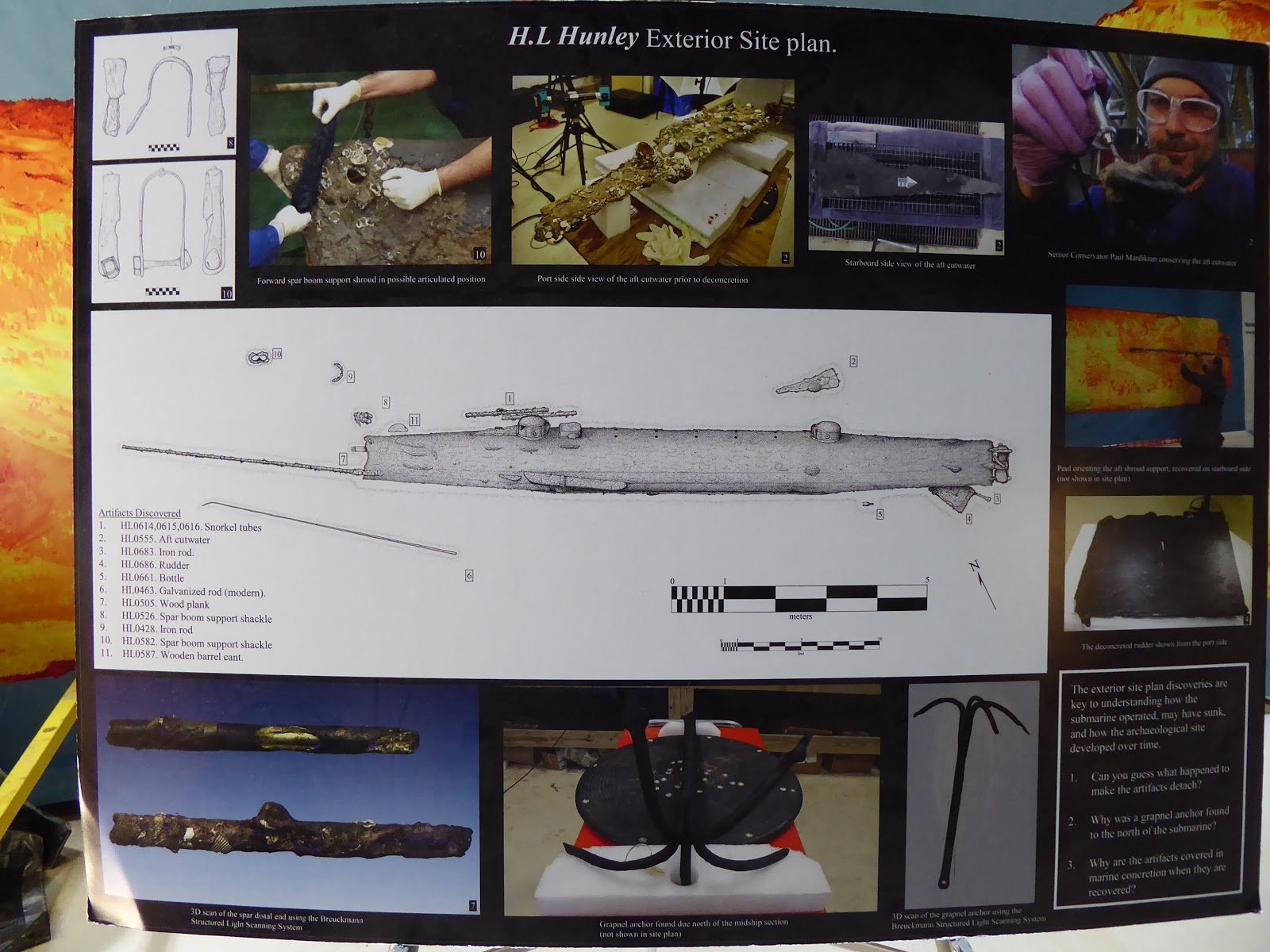 Maritime Maunder: CSS HUNLEY - PRESERVATION PROGRESS