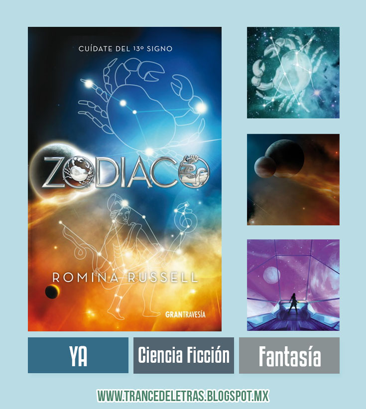 Trance de Letras: Reseña Doble: Zodíaco y Estrella Errante de Romina ...