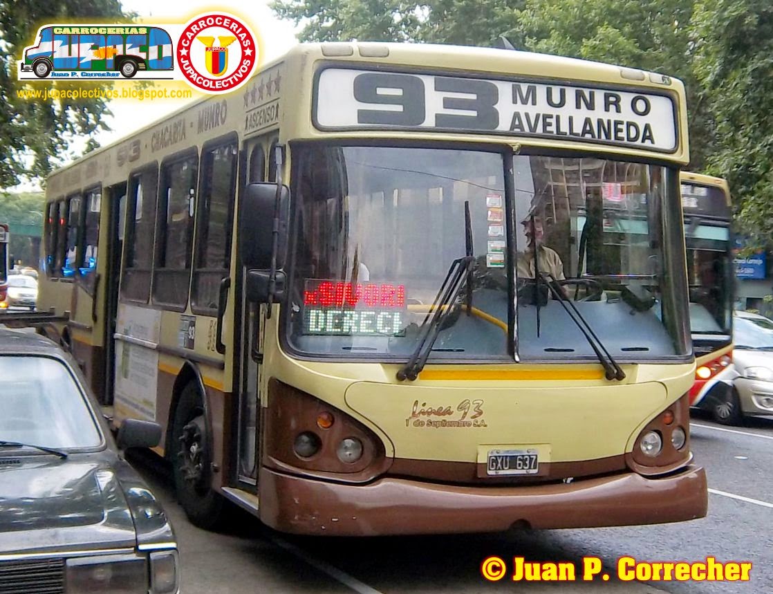 Fotos de colectivos: Lineas nacionales de Buenos Aires - Lineas 93 y 95 ...