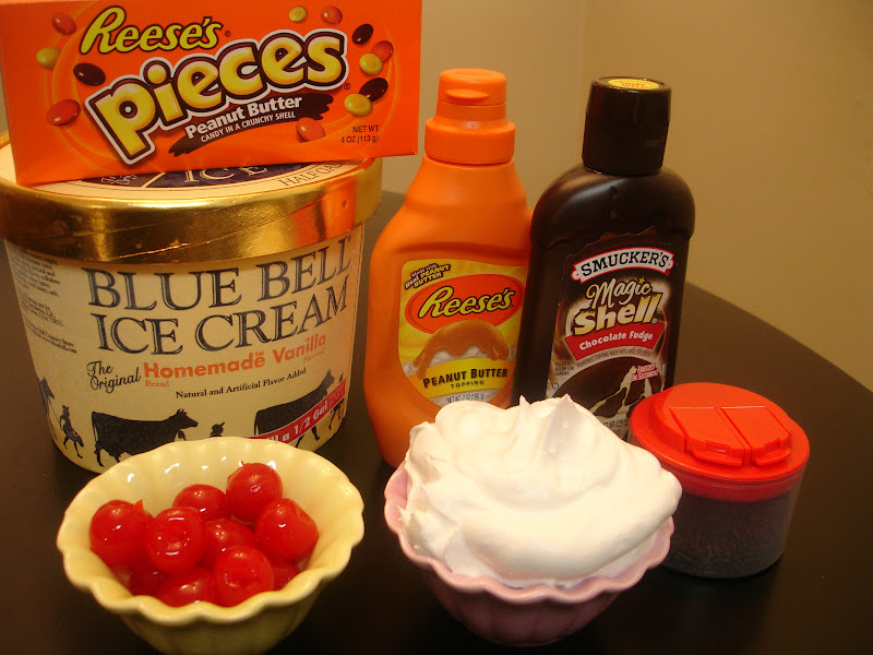 Don't Disturb This Groove: Reese's Pieces Sundae