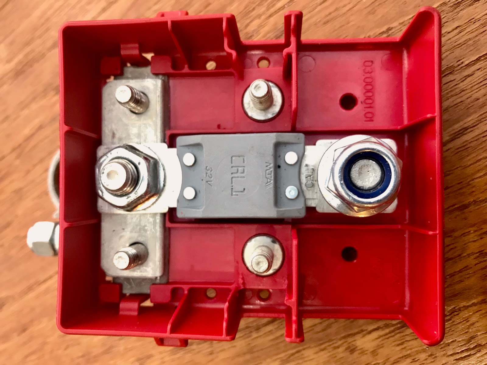 Richard's GBS Zero: Power distribution changes - battery fusebox prep