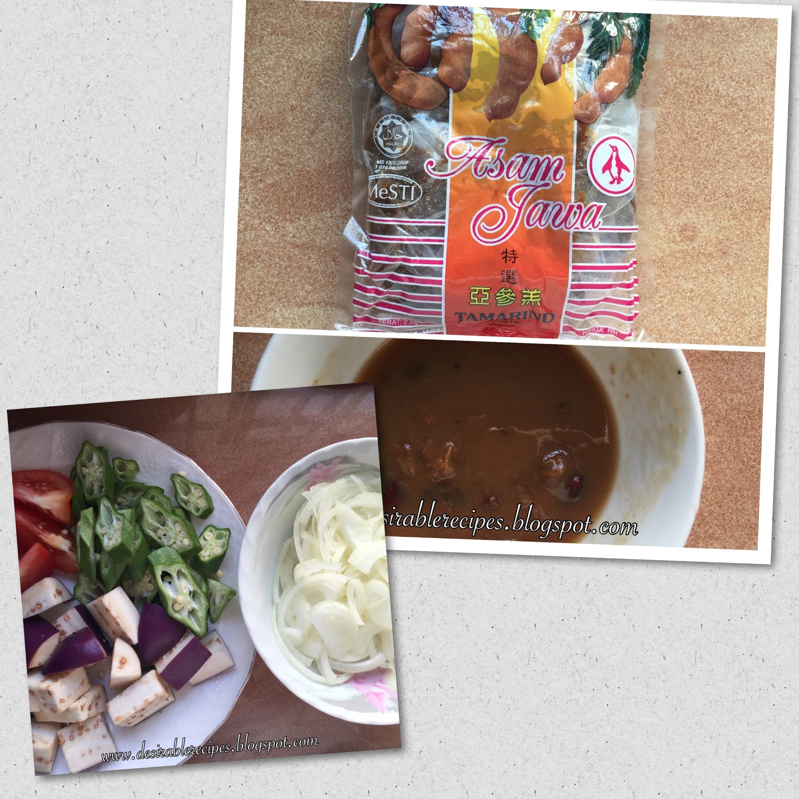 Sambal Asam Mix Vegetables