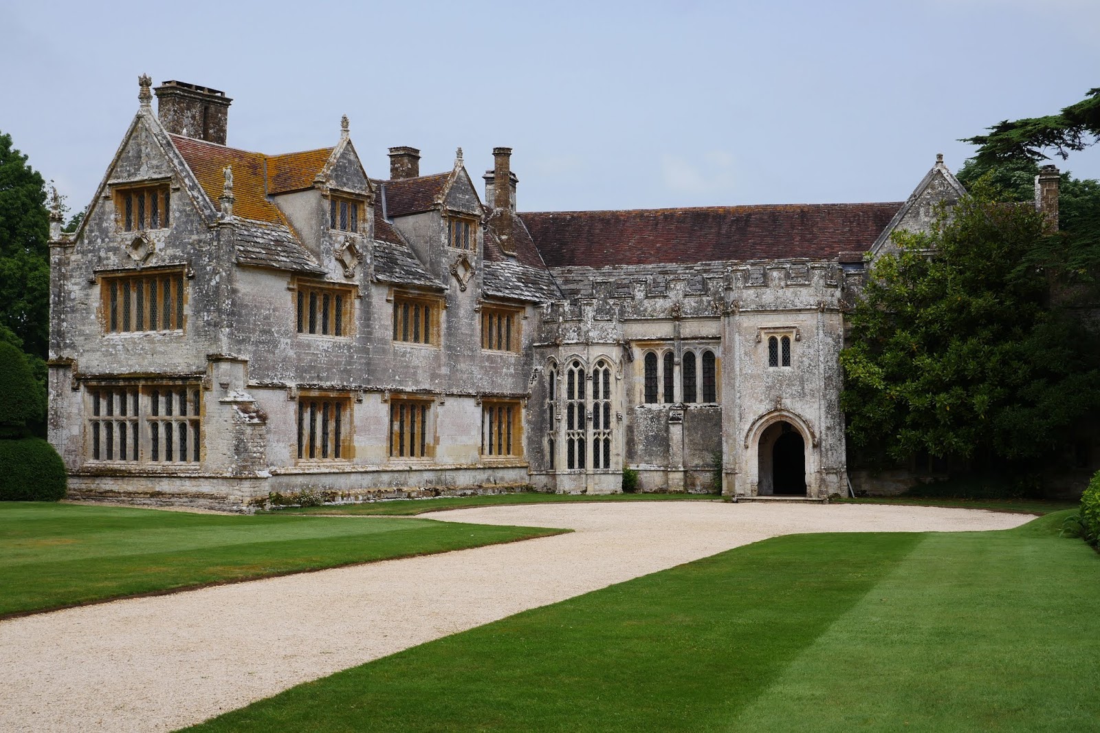 Walking in the country: Athelhampton House